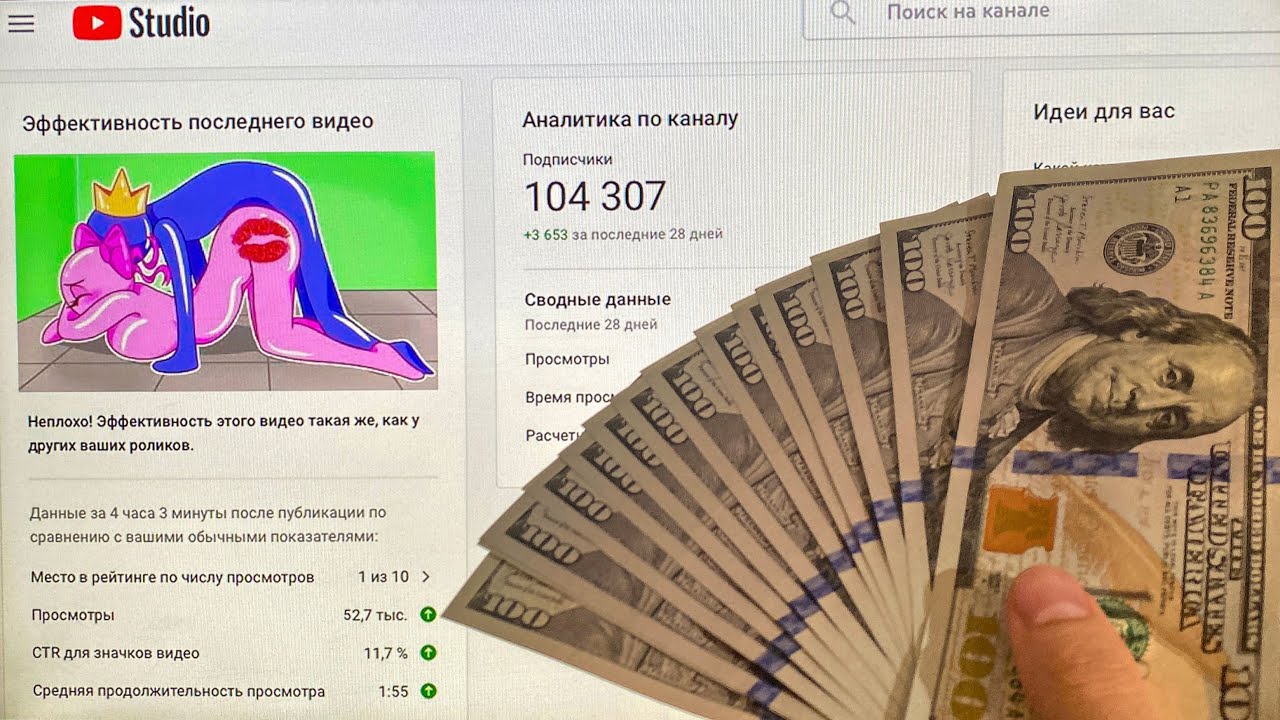Ниша Для Взрослых Пошаговая Схема Заработка На Американском Youtube Youtube