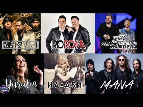 Ha Ash, Jesse Y Joy, Sin Bandera, Reik, Camila, Maná, Río Roma MIX ÉXITOS Románticos Pop Latino 2026