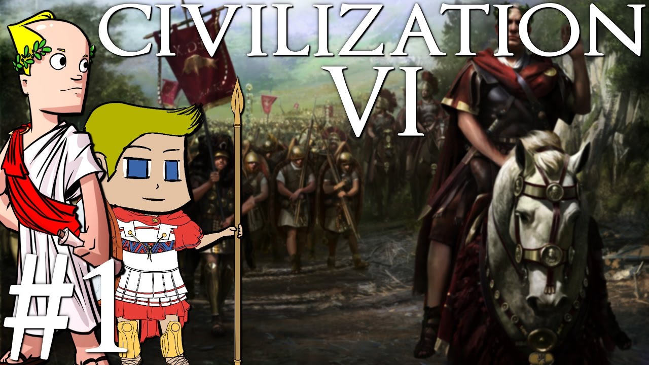 Civilization 6 | Multiplayer | Rome | Part 1 | Gorgo and Trajan - YouTube