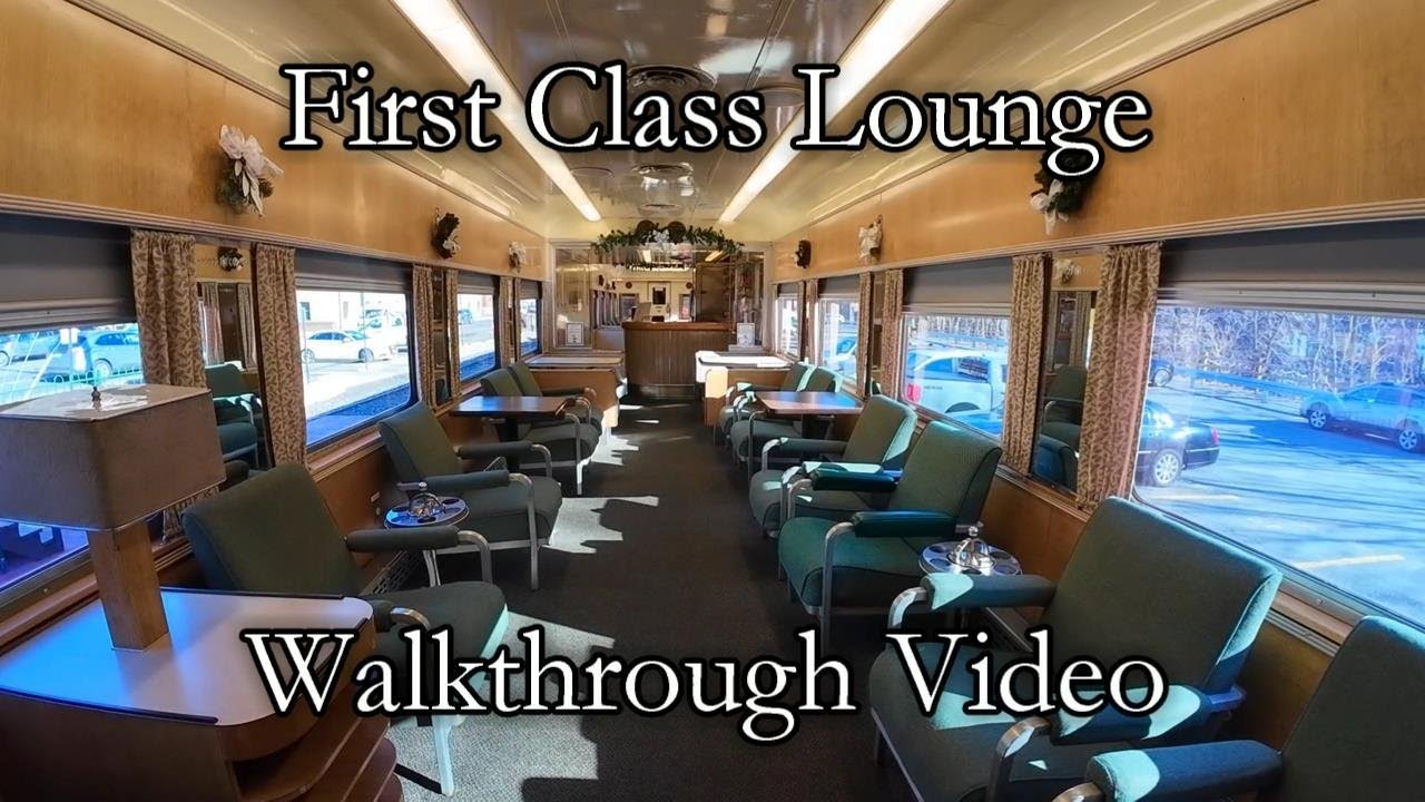 First Class Lounge Car Walkthrough - 2024 - YouTube
