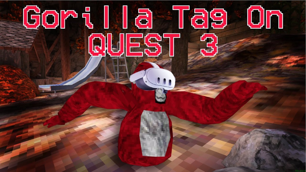 Gorilla Tag On The META QUEST 3... (Unboxing) - YouTube