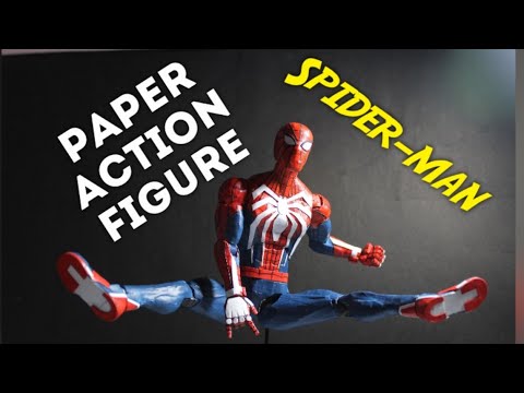 How to make Spider-Man out of paper|Final model |Simplecraft| - YouTube