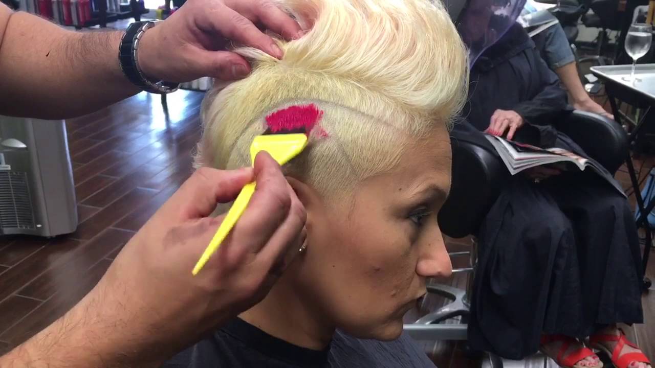 Rad Colorful Undercut - YouTube