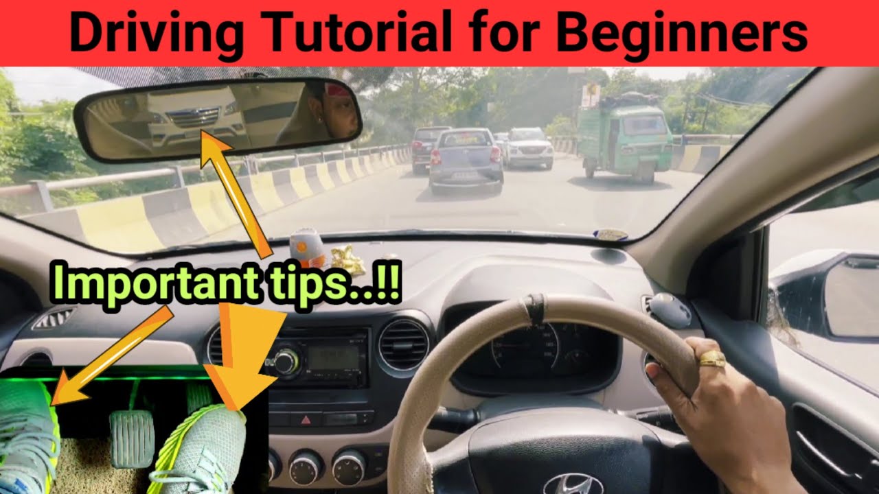 Live Car driving training on road for beginners || with full details on ...