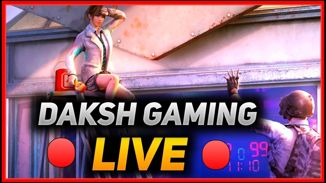 🔴 DAKSH GAMING LIVE BOOM BAAM | PUBG LIVE STREAM | DAKSH GAMING ...