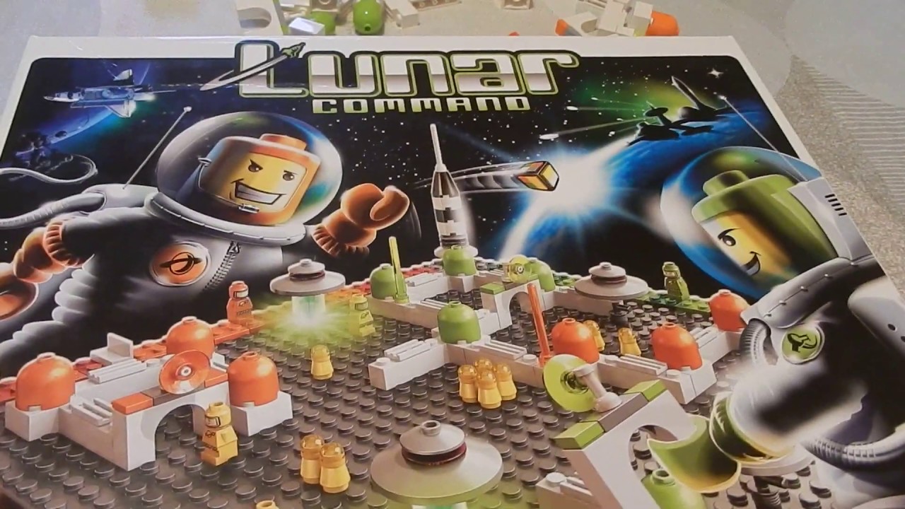 LEGO Lunar Command Instructions - YouTube