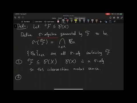 Measure and Integration - Lecture 3 part 2 - YouTube