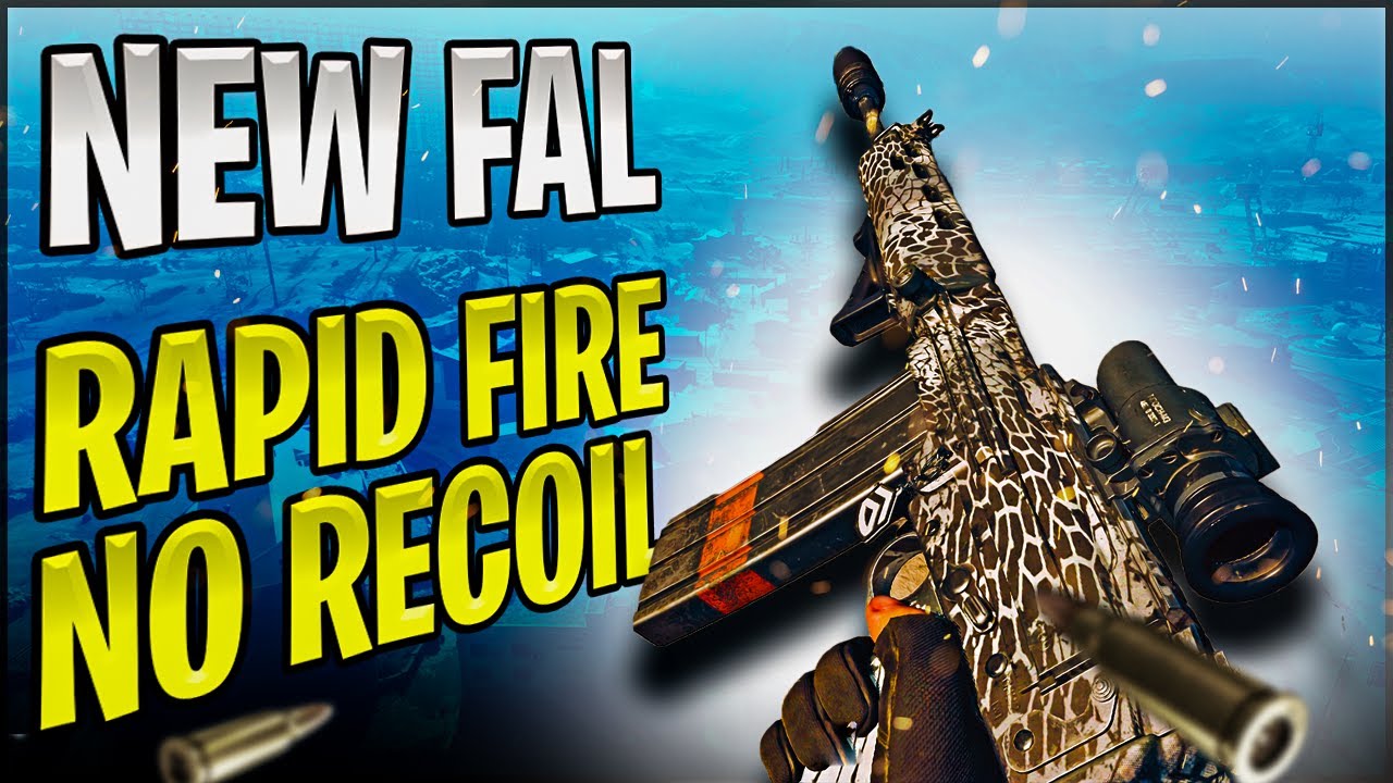 New FAL Rapid Fire + Anti Recoil || Cronus Zen PC Mouse and Keyboard ...