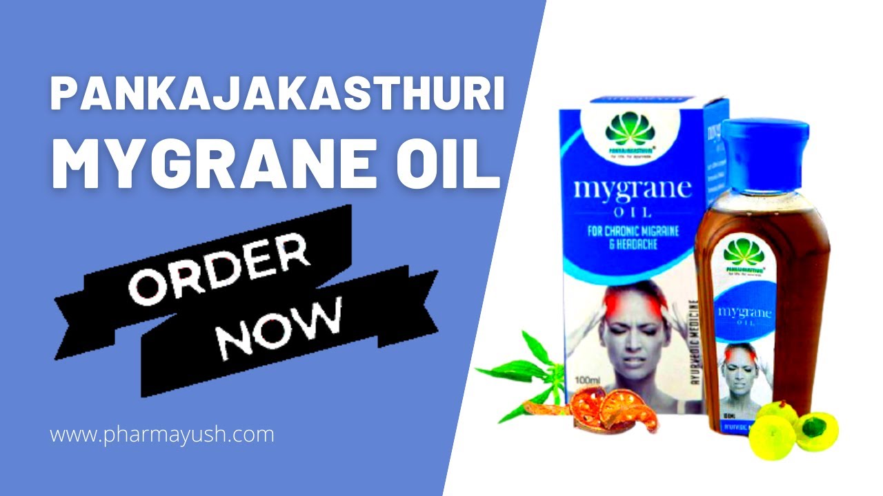 Pankajakasthuri Mygrane Oil | Mygrane, nausea, vomiting and sensitivity ...