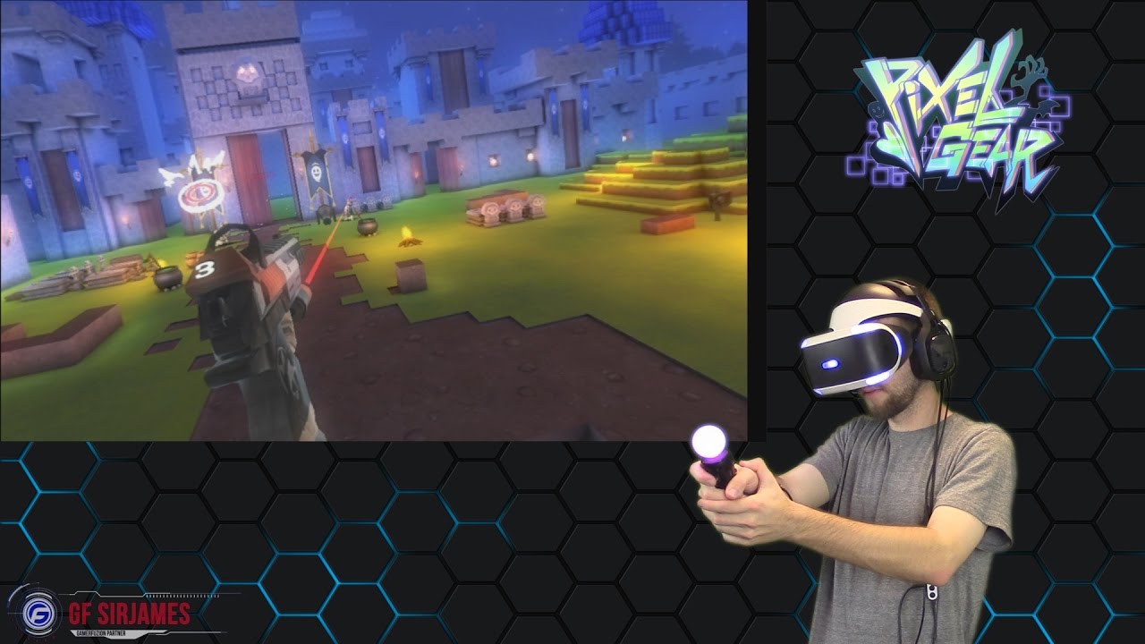 Pixel Gear Gameplay - PlayStation VR - YouTube