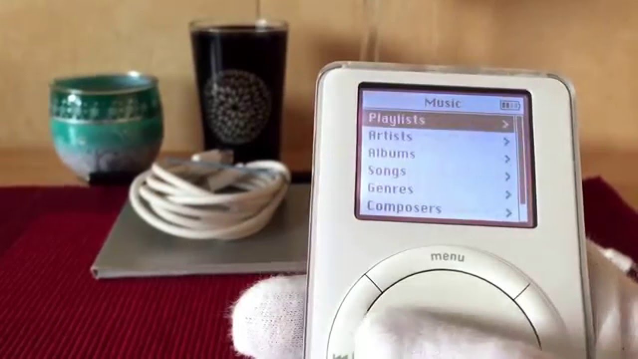 Apple iPod classic 1st Generation (the iPod) - YouTube