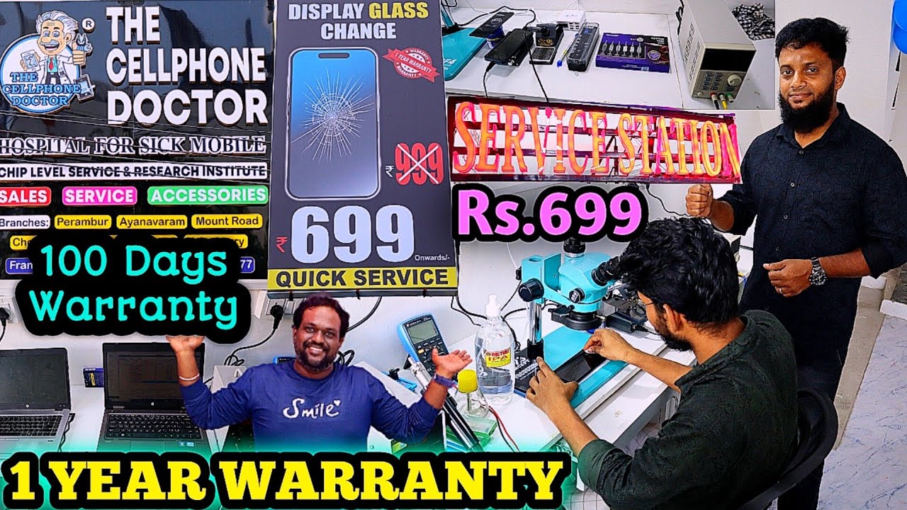 🙄699 ரூபாய்க்கு Change Broken Mobile Display With 1 Year Warranty 💥 ...
