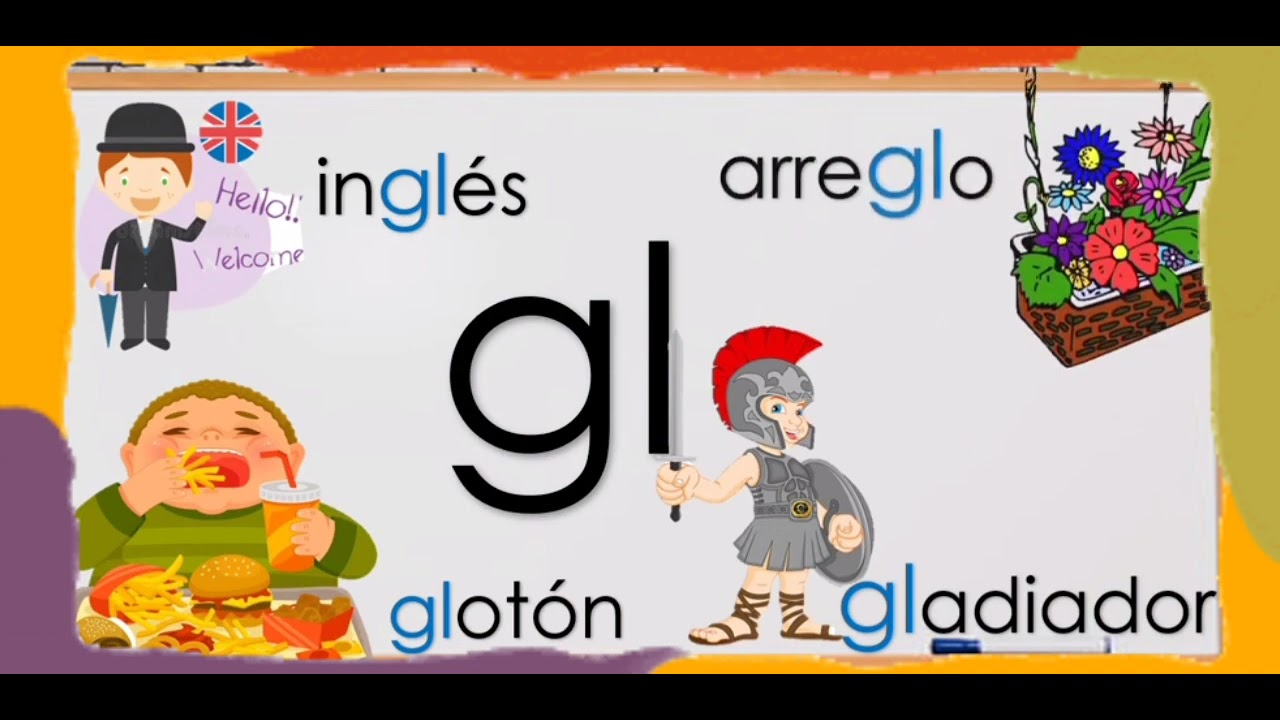 Sílabas trabadas Gr - Gl - YouTube