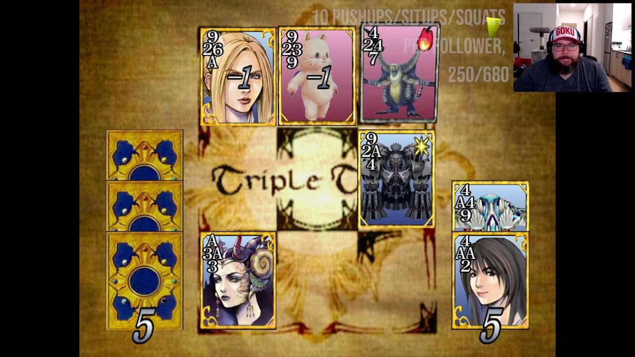 FF8 Remastered Part 14: Triple Triad (and story) - YouTube