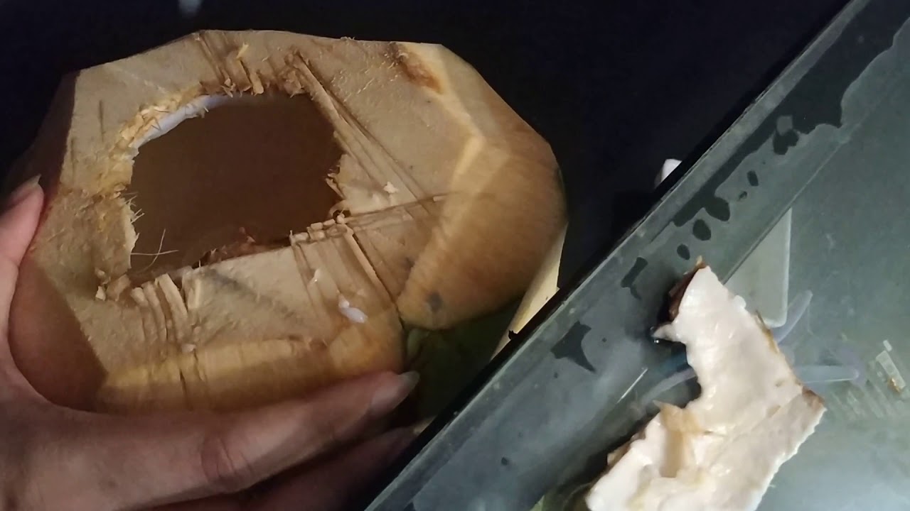 Eating Buko! "Malauhog" - YouTube