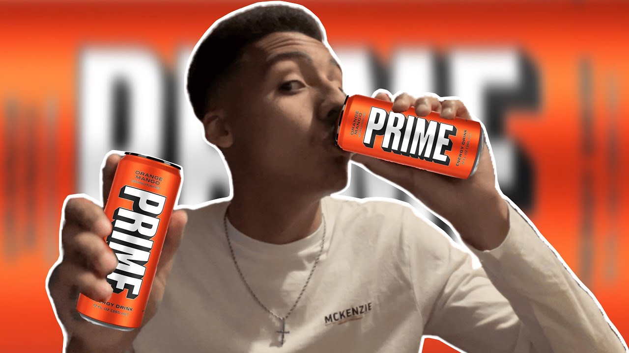 Trying Orange Mango PRIME ENERGY! - YouTube