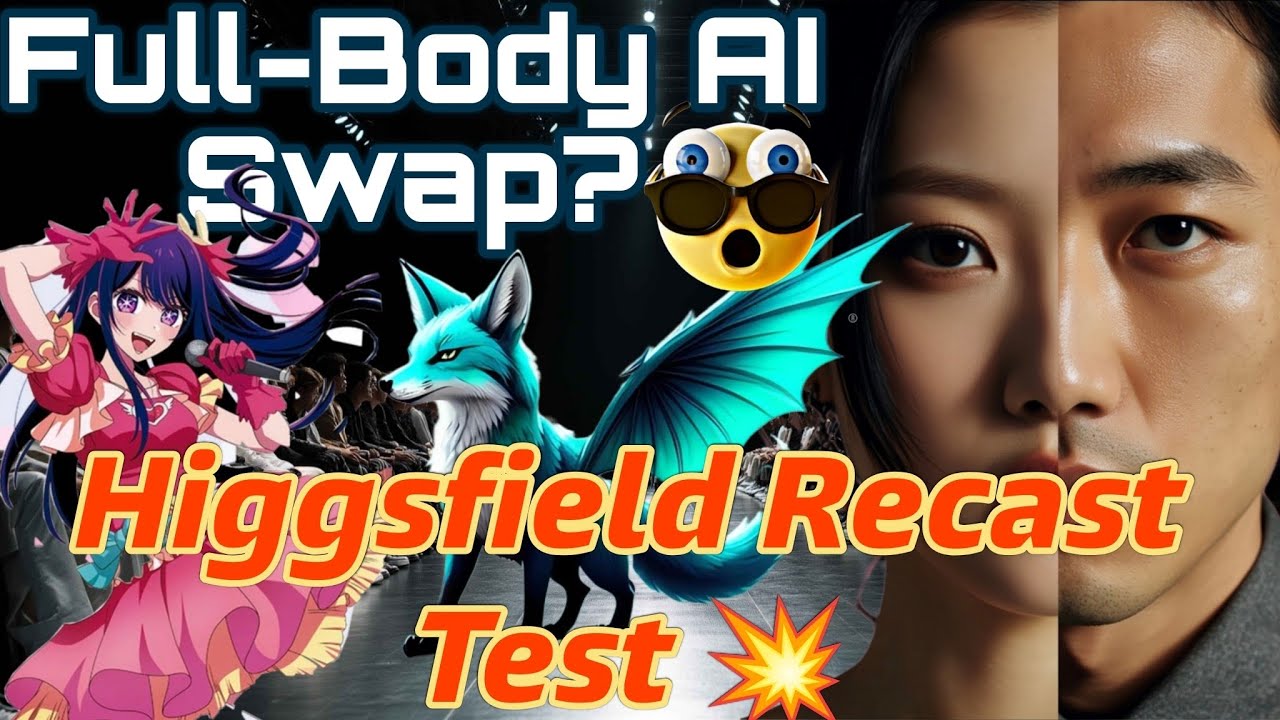 🤯 Real or AI? Full-Body Character Swap with Higgsfield Recast | One ...