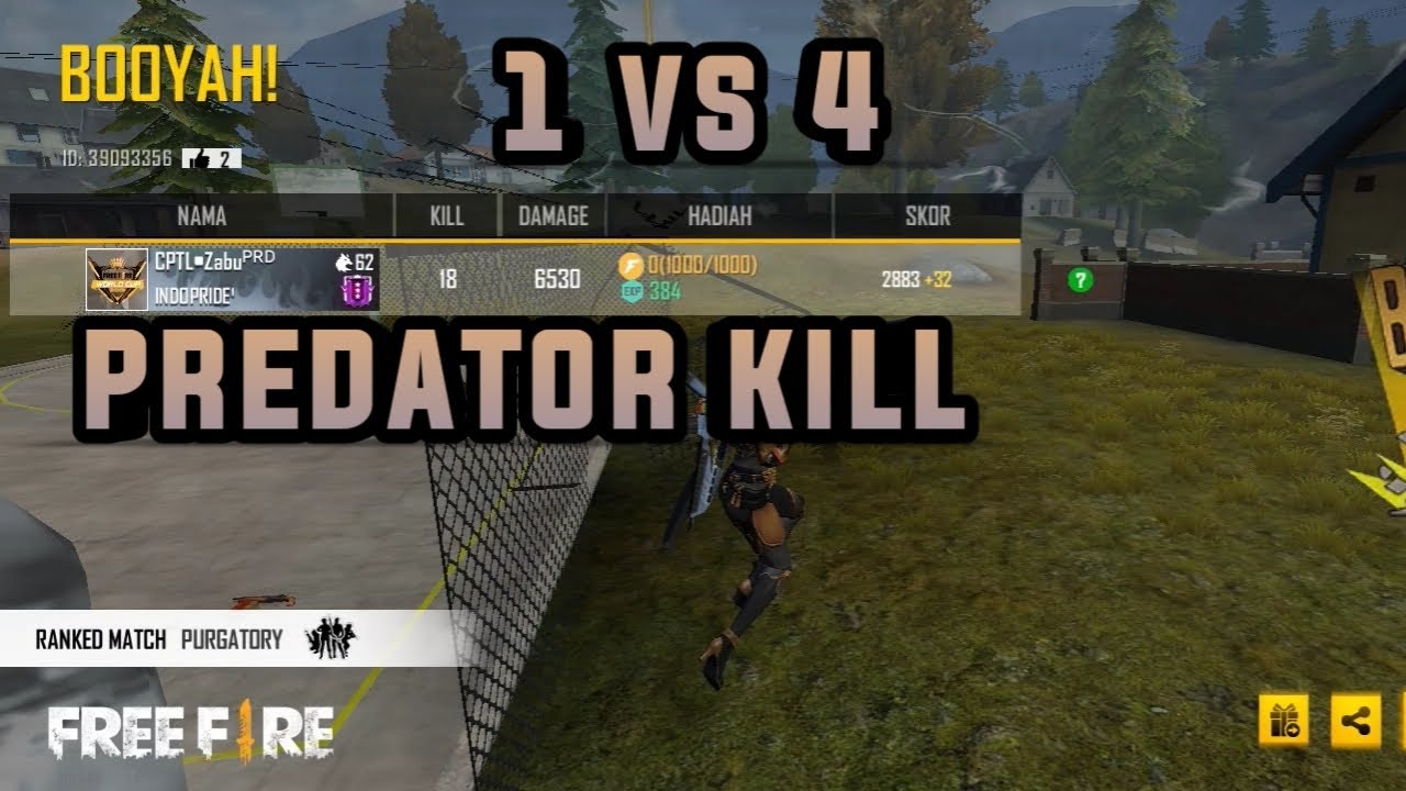 POSISI SAAT MELAWAN 1 SQUAD !! DAMAGE +6000 - YouTube