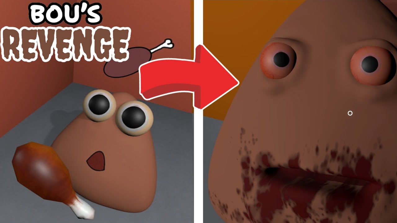 Pou revenge | Pou esta raro y feo😥😱 - YouTube