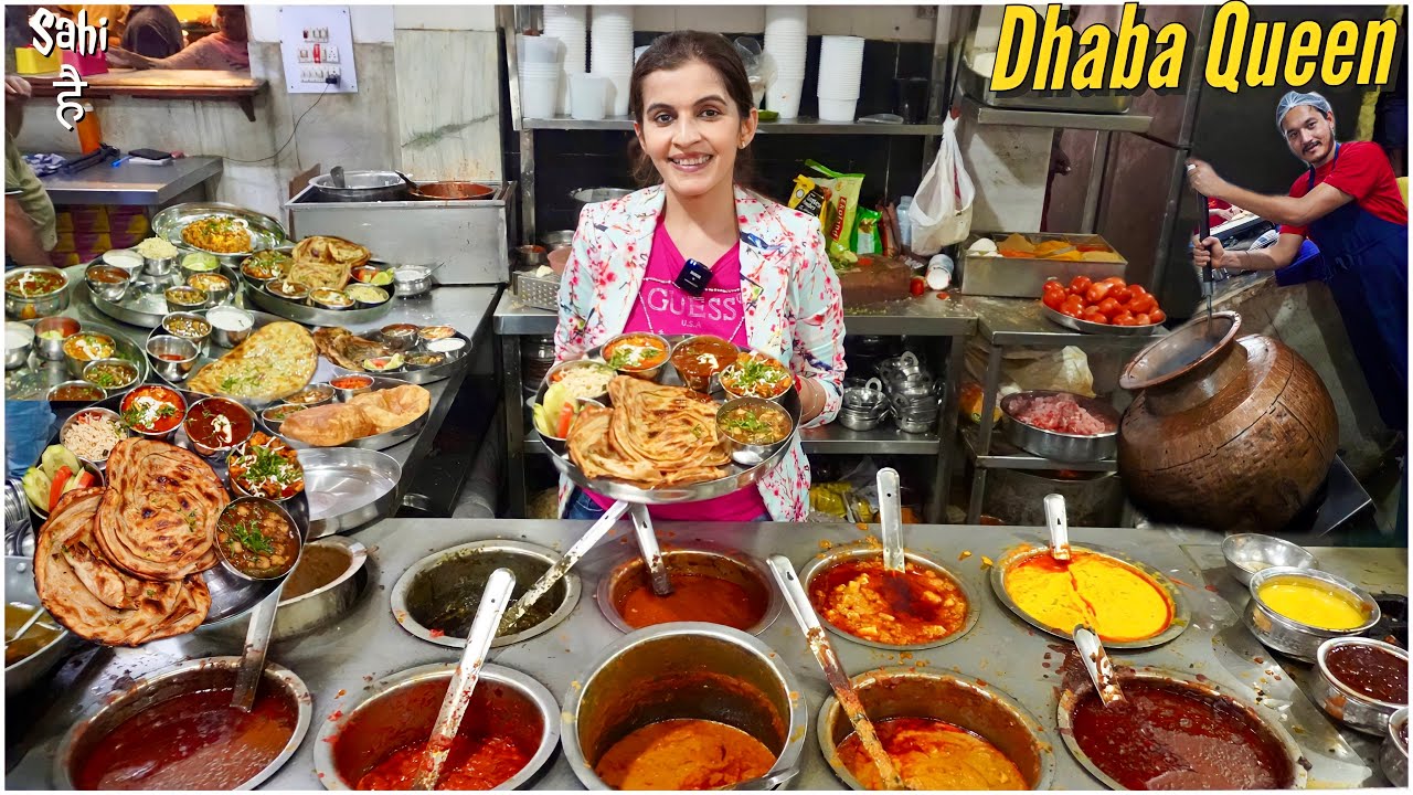 105-Years-Old Shudh Punjabi Dhaba | Desi Ghee Food | Street Food India ...