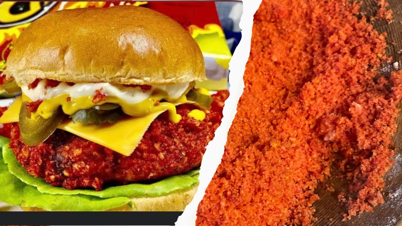Fiery hot Cheetos burgers 🍔 | cheetos sey burgers Banaeye . # ...