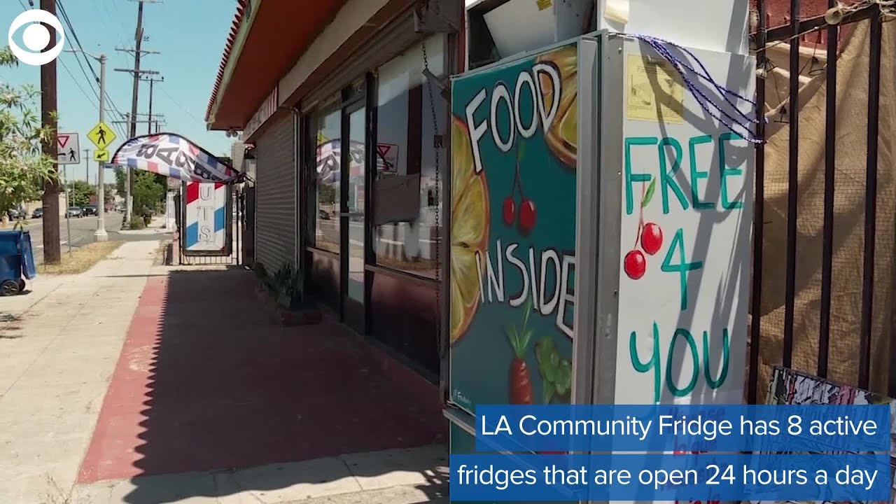 Free food fridges - YouTube