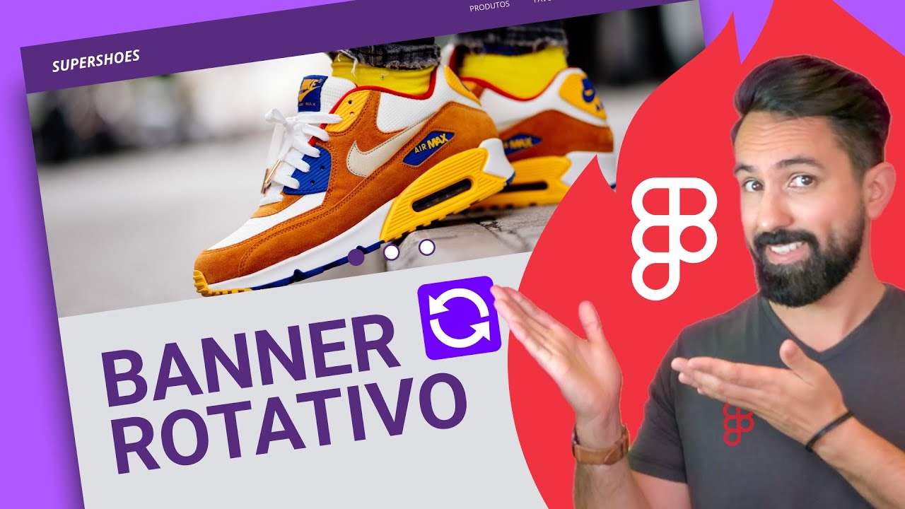 Faça um Banner [rotativo] 🔁 @Figma tutorial - YouTube
