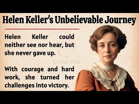 Helen Keller's Story - From Darkness to Light || Learn English Through Story 🔥 || Graded Reader ✅