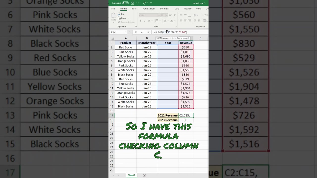 How To Extract Year From A Date In Excel YouTube How To Extract Year From A Date In Excel YouTube
