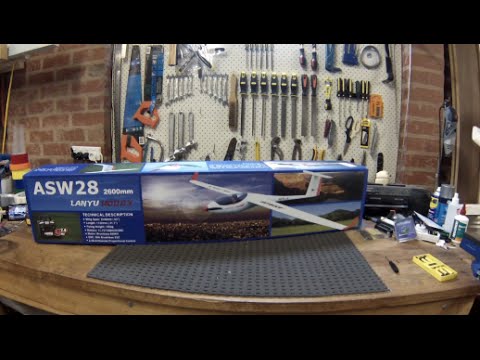 ASW 28 - Unbox Build (Hobbyking/Lanyu/Volantex) - YouTube