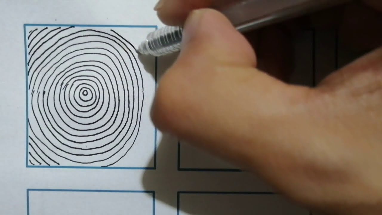 How To Draw Opt Art Part 1 Optic Art Episode 44 - YouTube