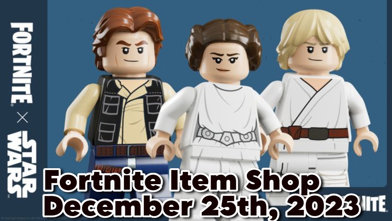 *RARE* ORIGINAL TRILOGY STAR WARS SKINS ARE BACK! Fortnite Item Shop ...