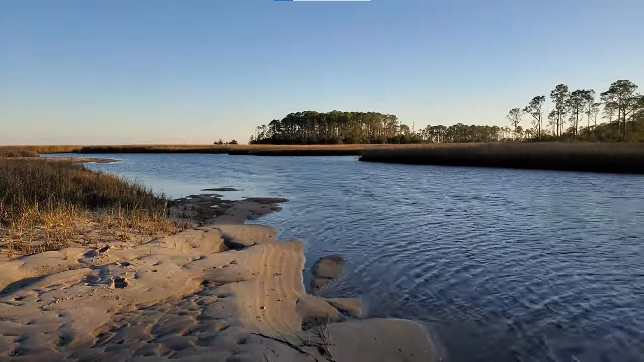 Sunset Time-Lapse over the Skipper Bay Salt Marsh - Winter 2022 - YouTube