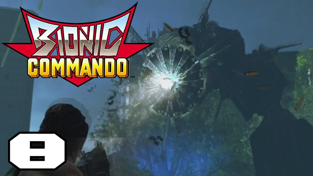 Let's Play Bionic Commando (BLIND) Part 8: BIG WORM - YouTube