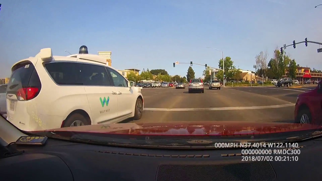 Waymo on the road - YouTube
