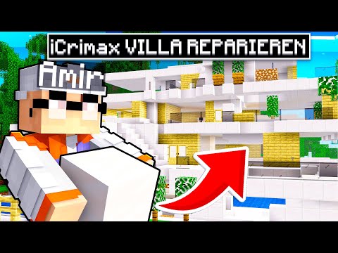 ich REPARIERE iCrimax HAUS auf Youtuber Insel Hardcore