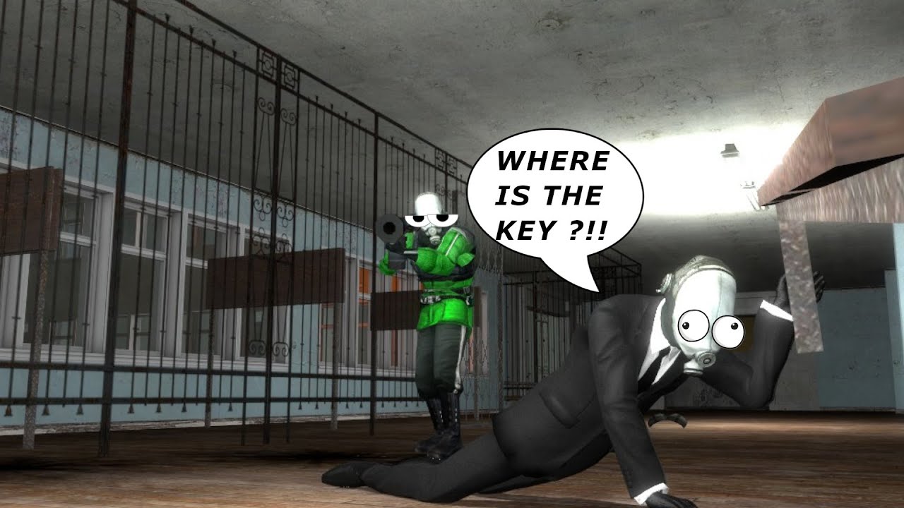 WHERE IS THE KEY!!! (gmod) - YouTube