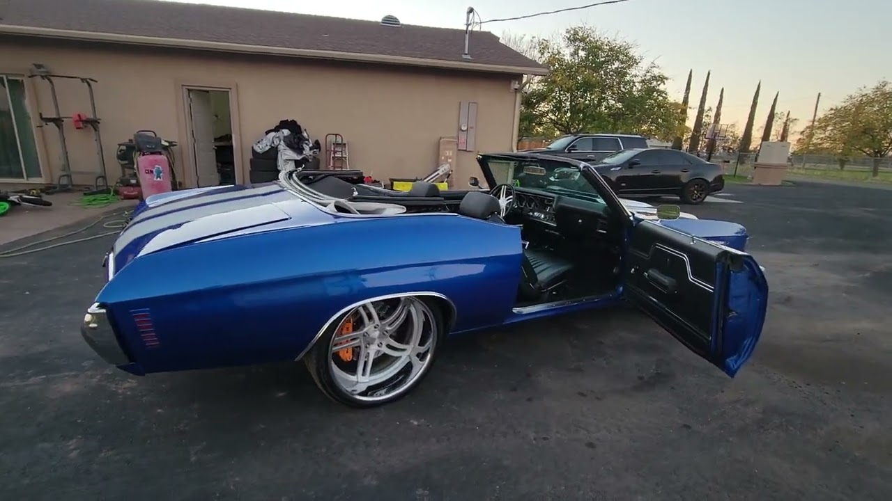 sold 1972 LSA SUPERCHARGED CHEVELLE RESTOMOD. CALL 9168567931 ,VICTORY ...