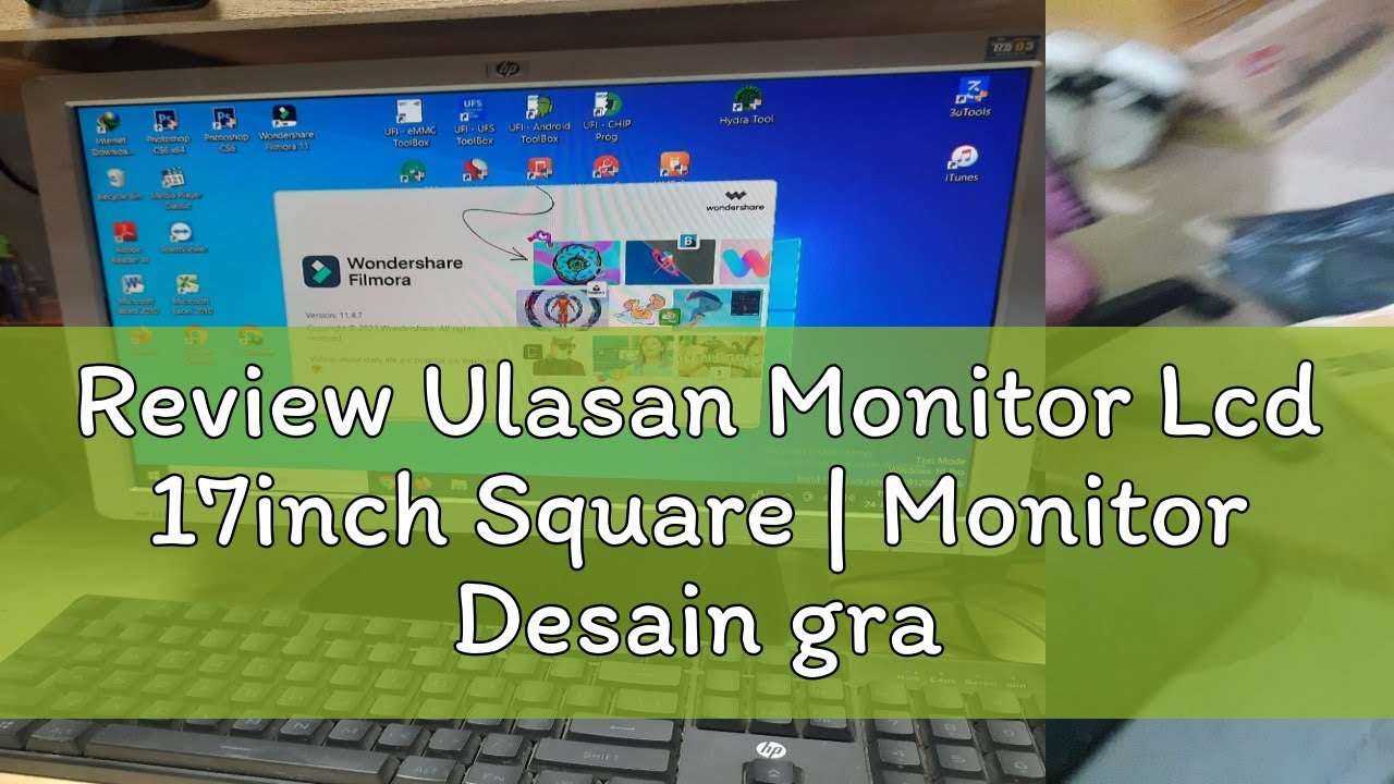 Review Ulasan Monitor Lcd 17inch Square | Monitor Desain grafis - YouTube
