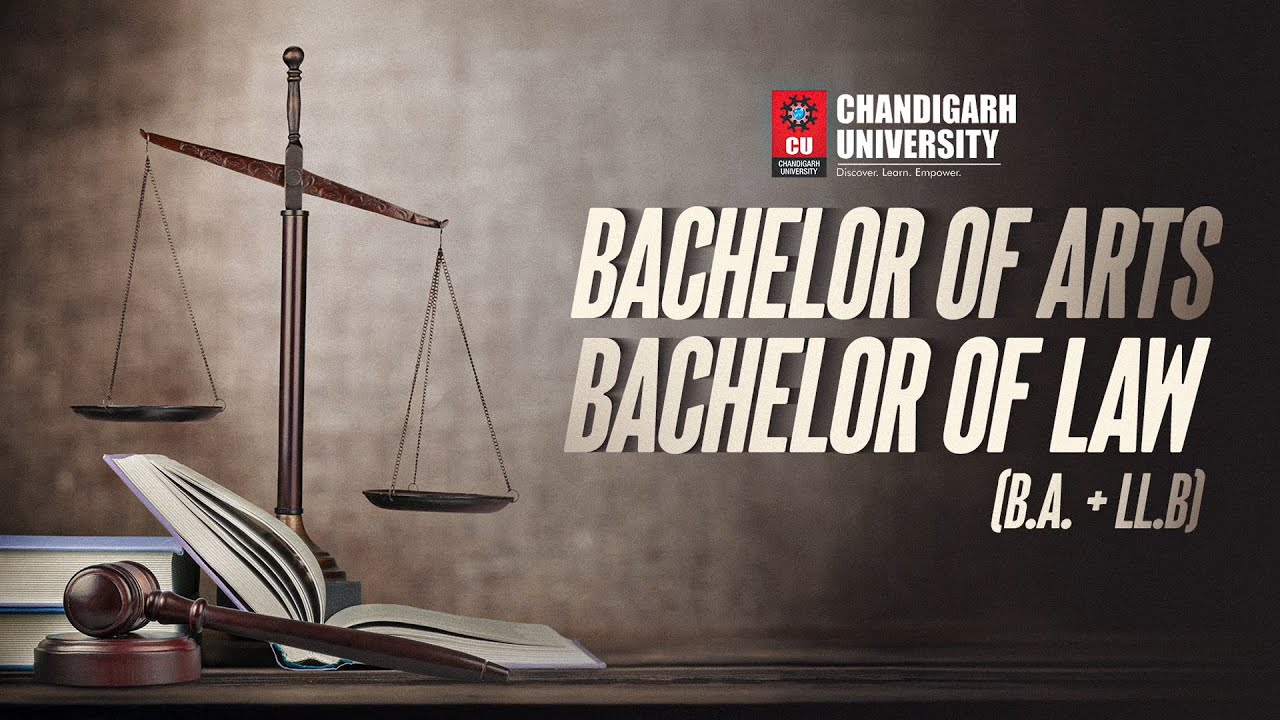 BA LLB Hons Integrated Degree at Chandigarh University - YouTube