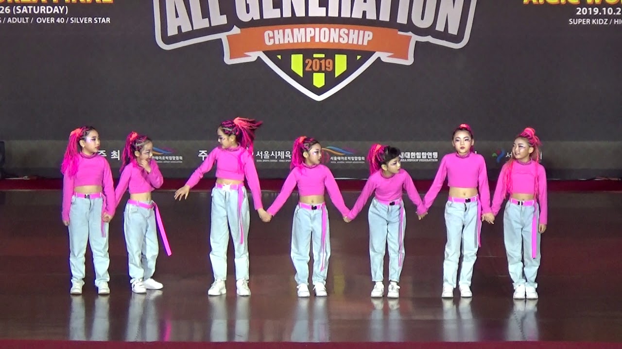 2019 A.G.C WORLD FINAL SUPER KIDS J-KIDS - YouTube