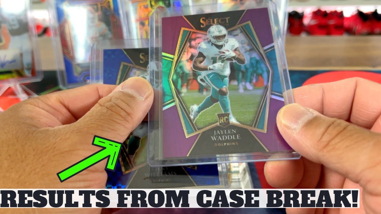 Results From Select Football 2021 Hobby Case Break! ($900 3 Teams ...