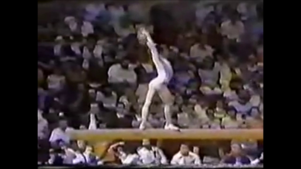 Teodora Ungureanu 1976 Olympics Balance Beam BB - YouTube