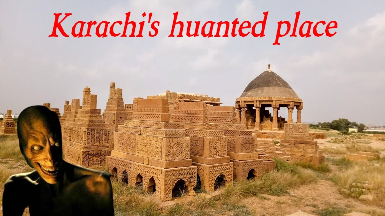 800 years old huanted graveyard in karachi!! chowkandi qabristan - YouTube
