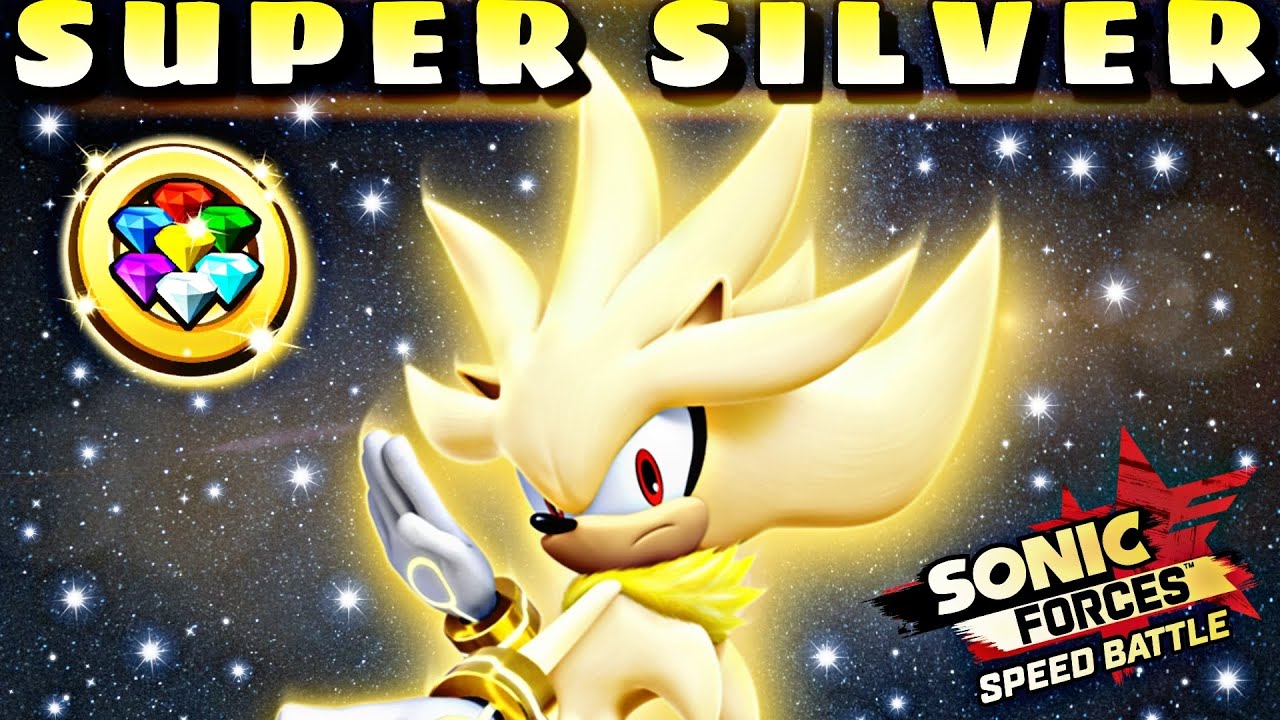 SUPER SILVER IS HERE!💎 |Sonic Forces Speed Battle | Gameplay - YouTube