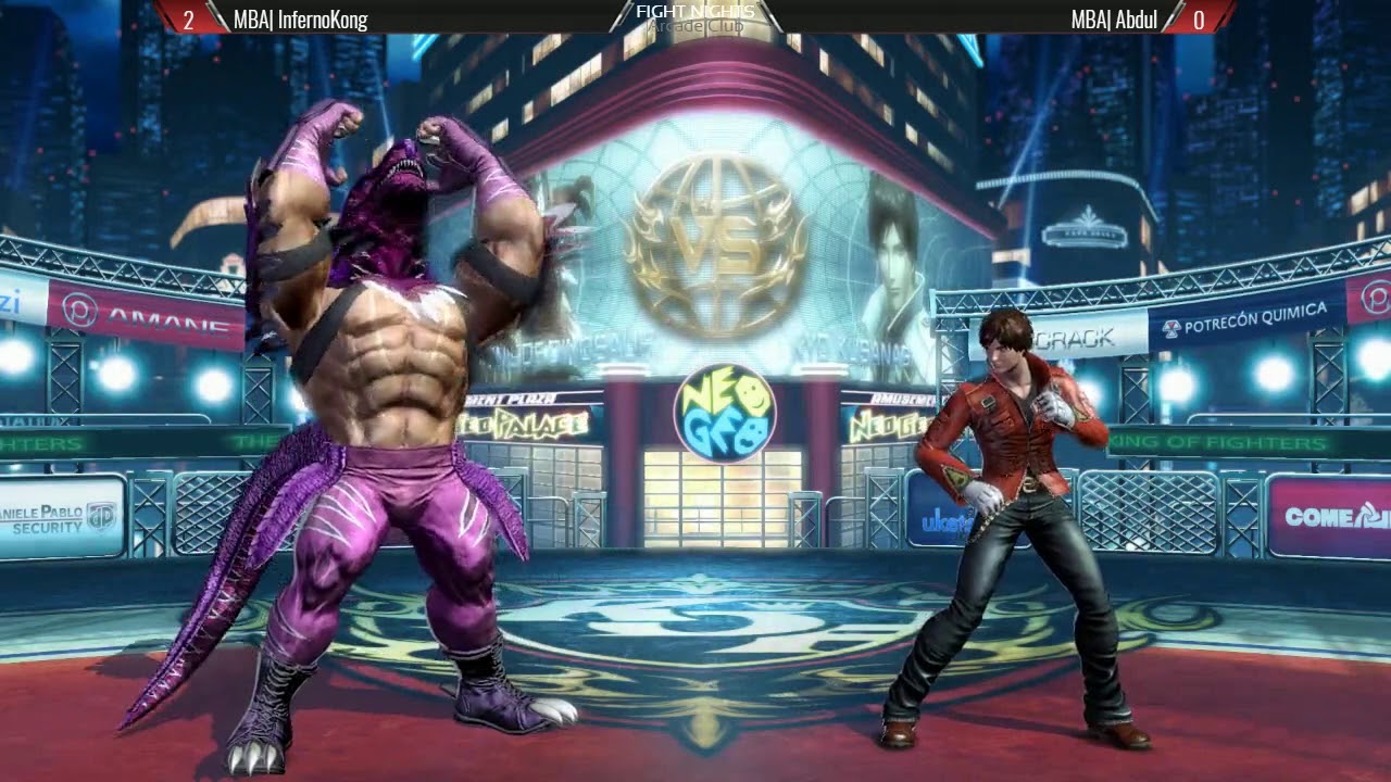 MBA Fight Night Deathmatch - InfernoKong Vs Abdul - KoF XIV - YouTube