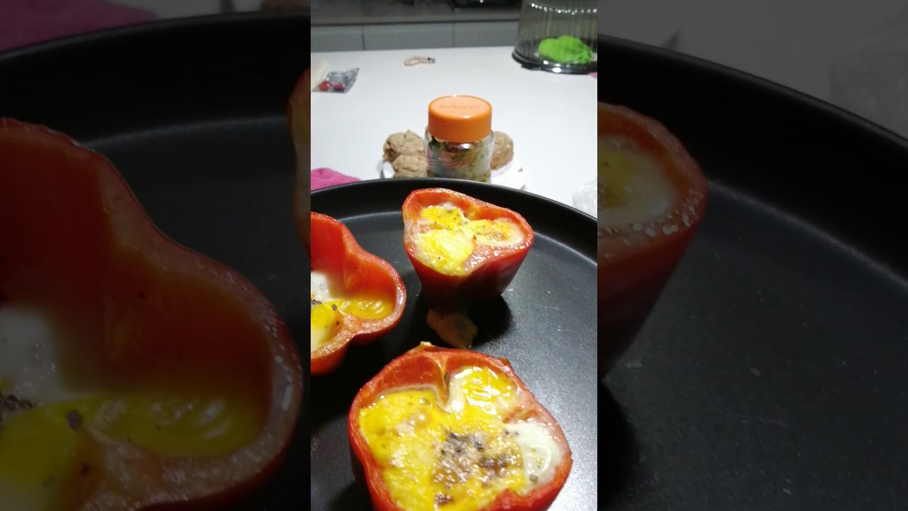 Morrón con huevo (a comer 😋)(parte 2 - YouTube