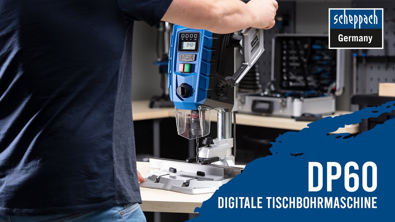 #Must-have für deine Werkstatt - Scheppach DP60 - YouTube