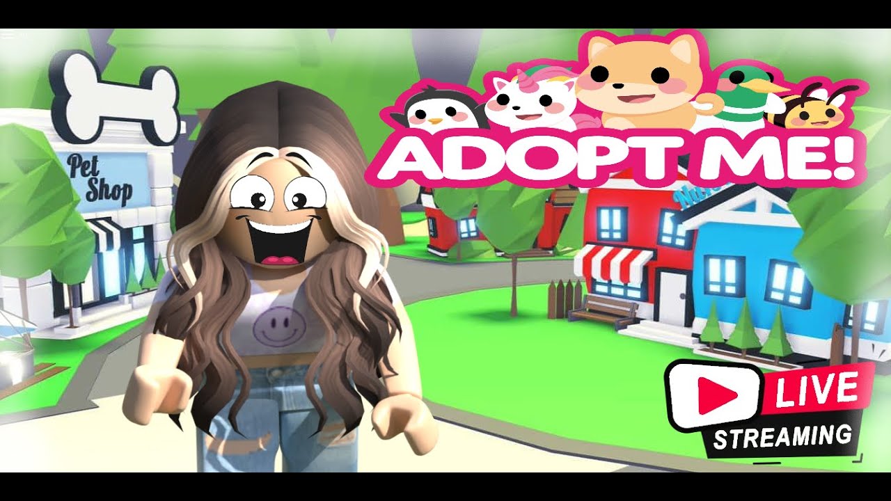 ROBLOX ADOPT ME LIVE STREAM WITH NANCYdotty & FRIENDS - YouTube