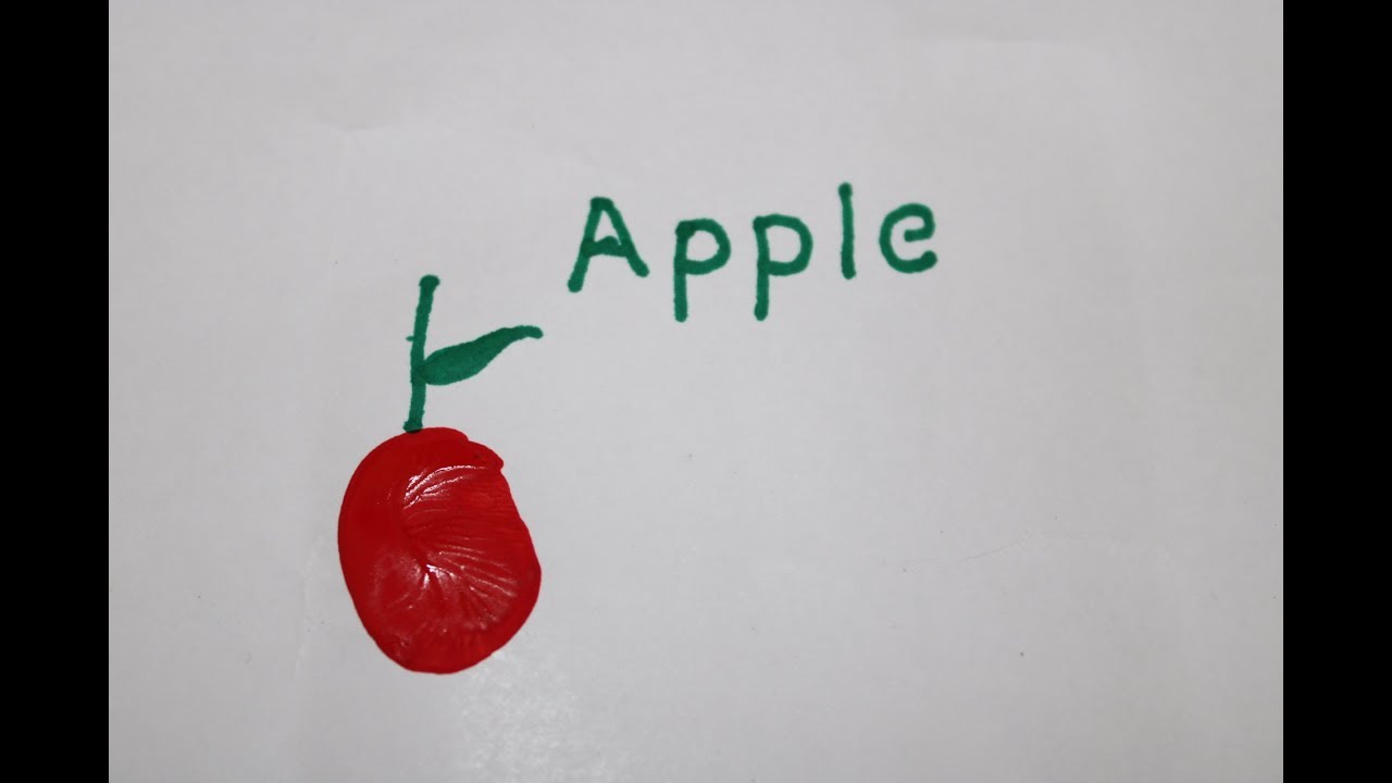 thumb painting\Finger painting alphabet A to Z\FUN ACTIVITIES FOR KIDS ...